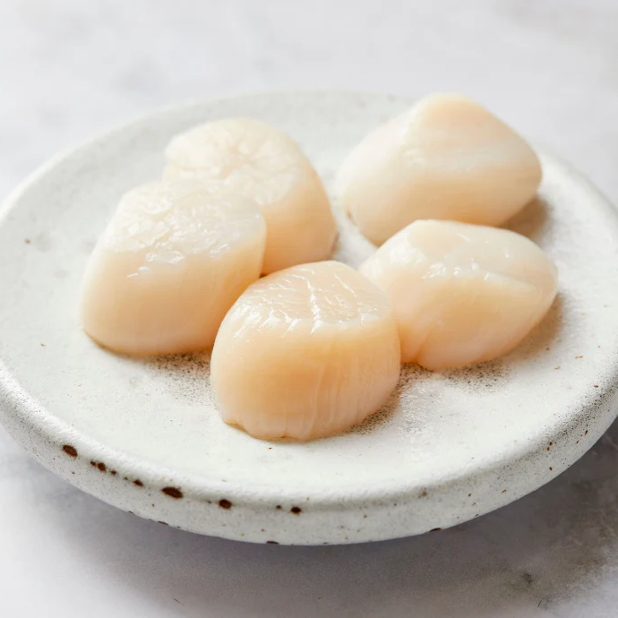 Wild-Caught Pacific Scallops _– Sashimi Grade – Seafreshdxb